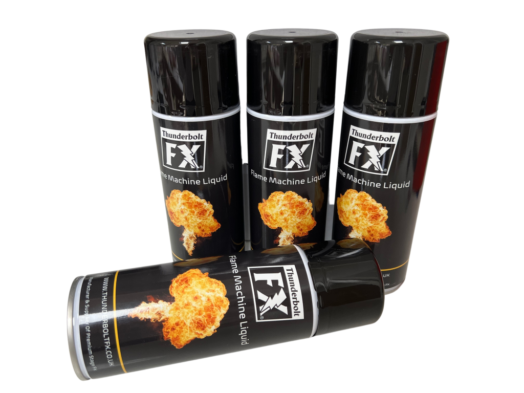 12 x 400ML THUNDERBOLT FX FLAME LIQUID – Epic FX Supplies